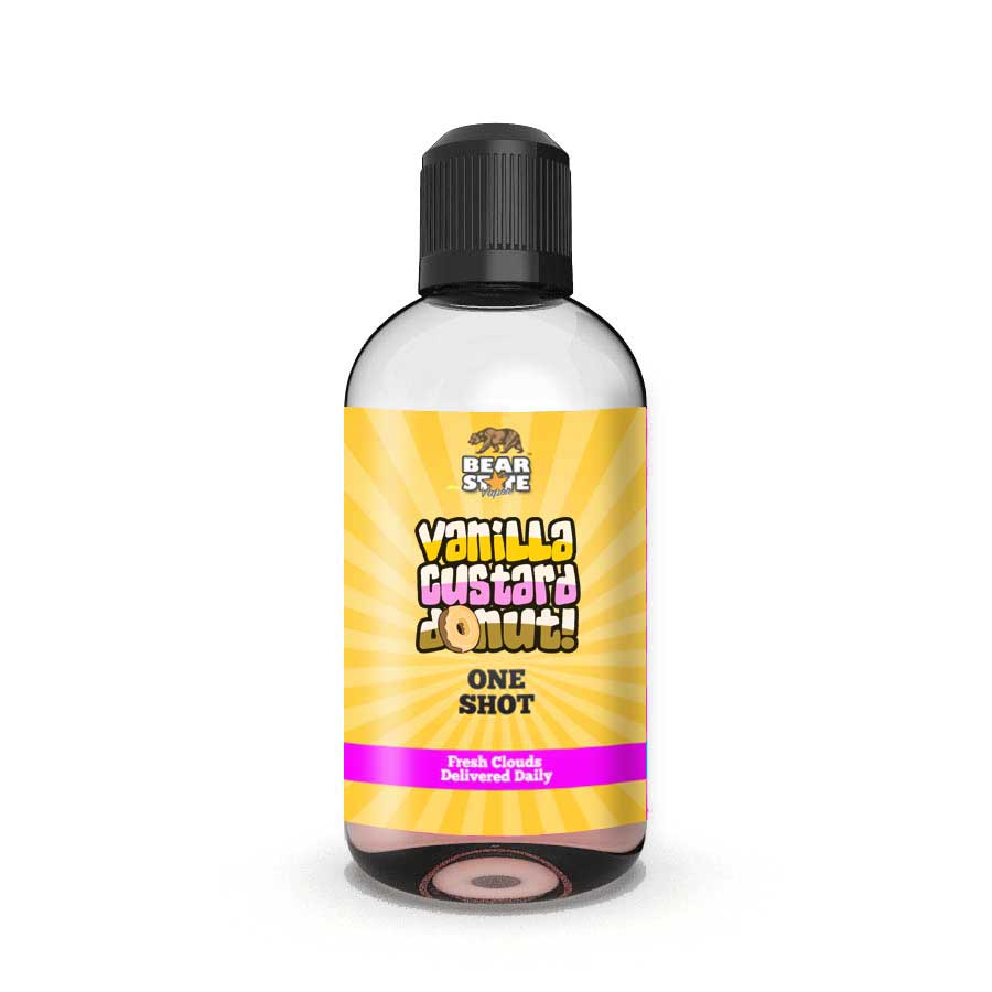 Vanilla Custard Donut One Shot Concentrate by Bear State Vapor